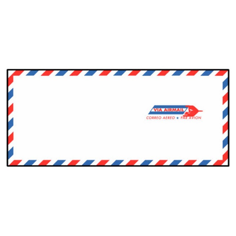 #10 Airmail Envelopes - SFI-Certified - 500/Box