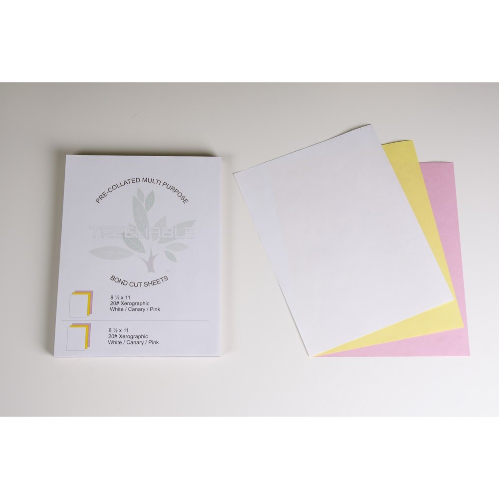 8-1/2" x 11" Pre-Collated Paper – 5,010 Sheets/Carton