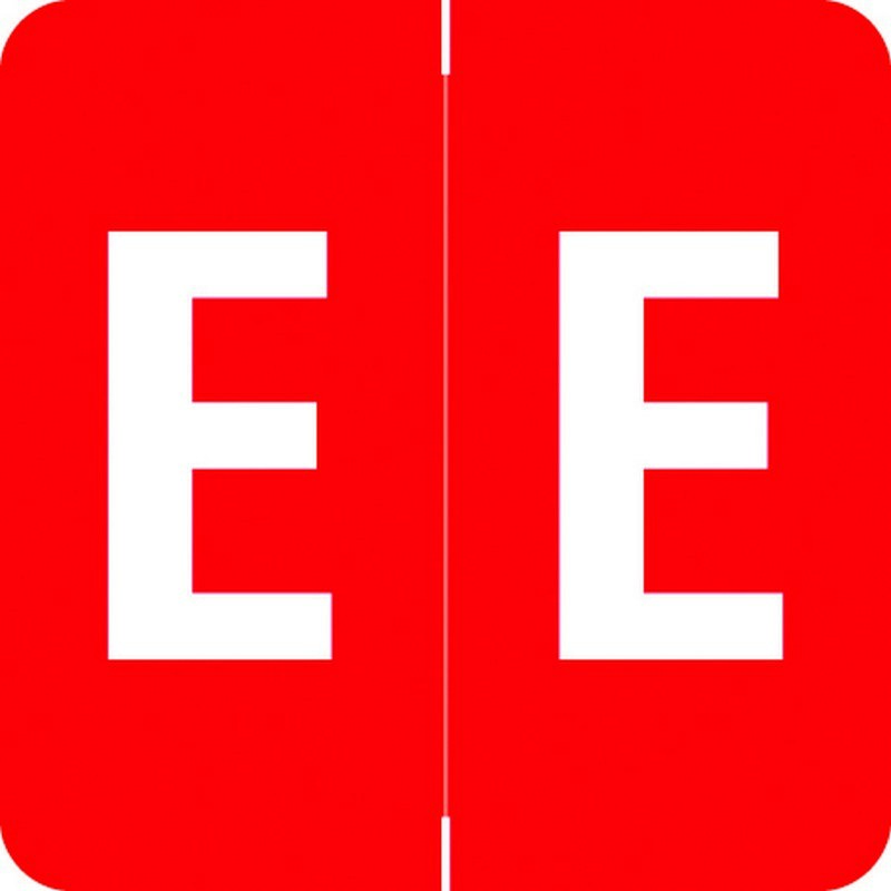 Barkley ADPK Compatible "E" Labels, Laminated Stock, 1-1/2" X 1-1/2 ...