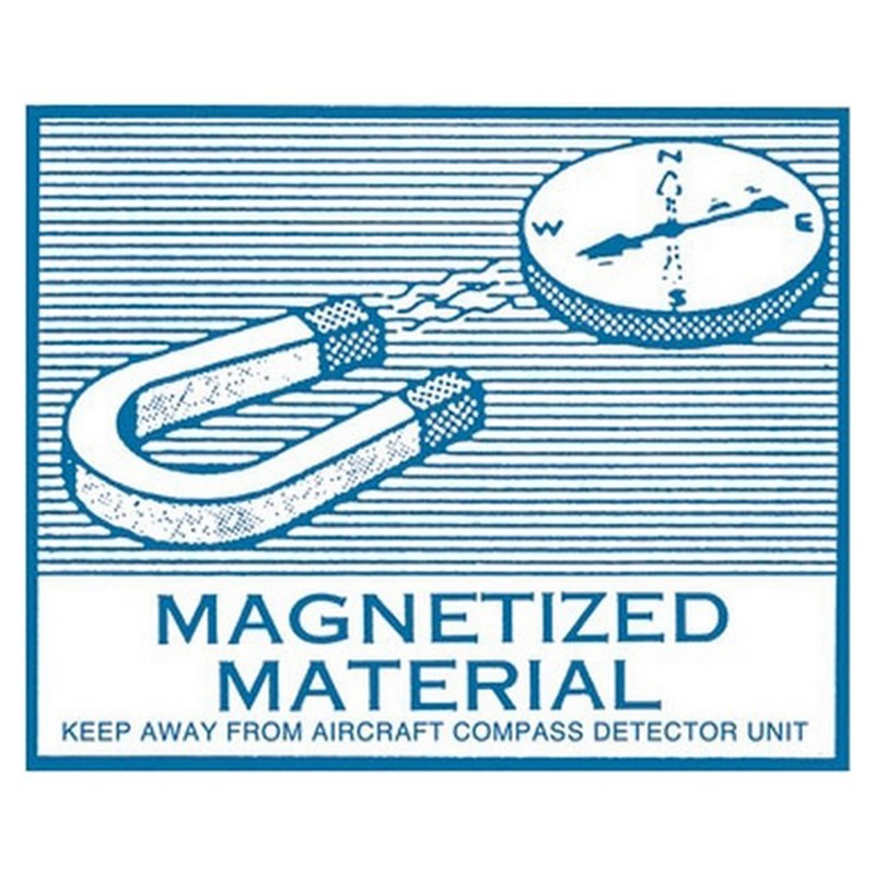 4-5/16" x 3-9/16" Magnetized Labels (500 per Roll)