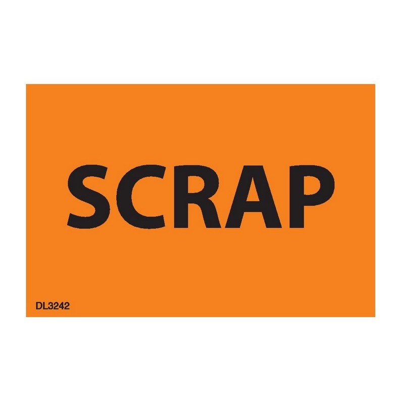 2" x 3" Scrap Paper Labels - The Supplies Shops