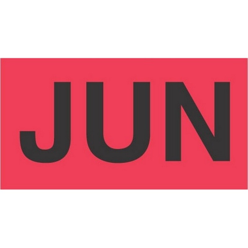 2" x 3" June Labels (500 per Roll)