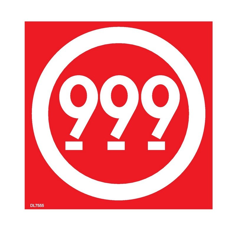 4" x 4" "999" labels (500 per Roll)