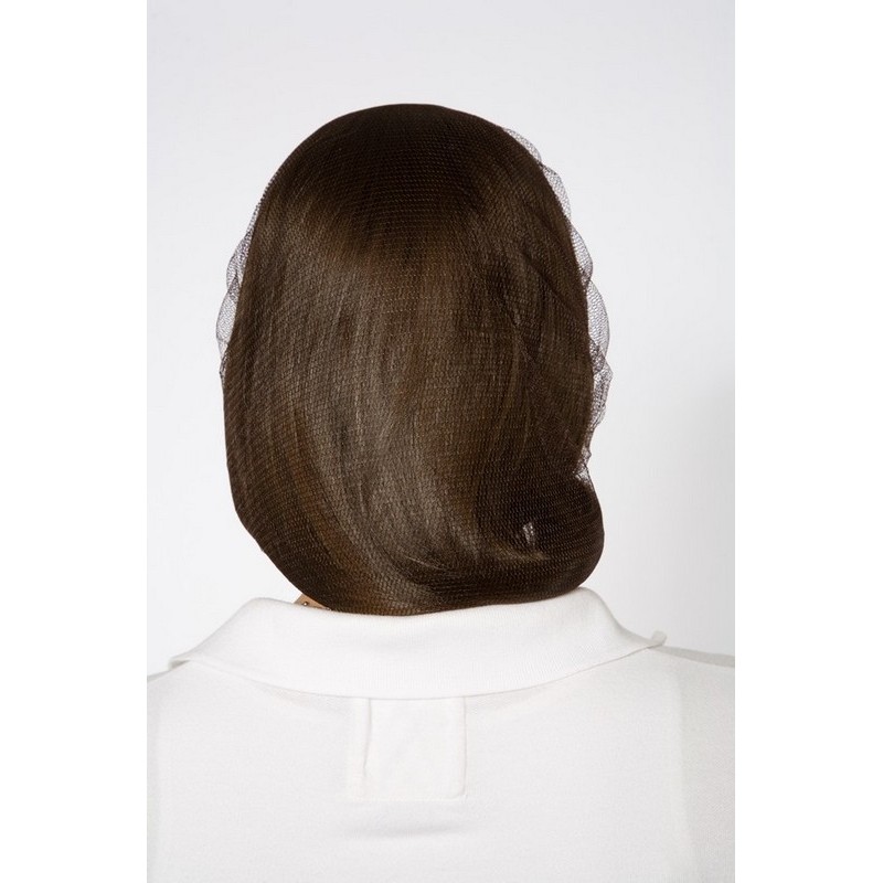 Hair Net, Heavyweight Polyester, Brown, 24" (1000 Per Case)
