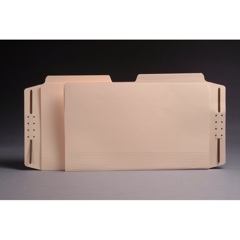 TOP TAB Manila Case Binders, Letter Size, 1/2 Cut Assorted Tabs (Box of 50)