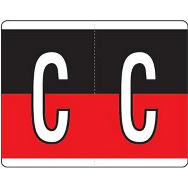 Kardex Compatible "C" Labels, Laminated Stock, 1-1/4" X 1-19/32 ...