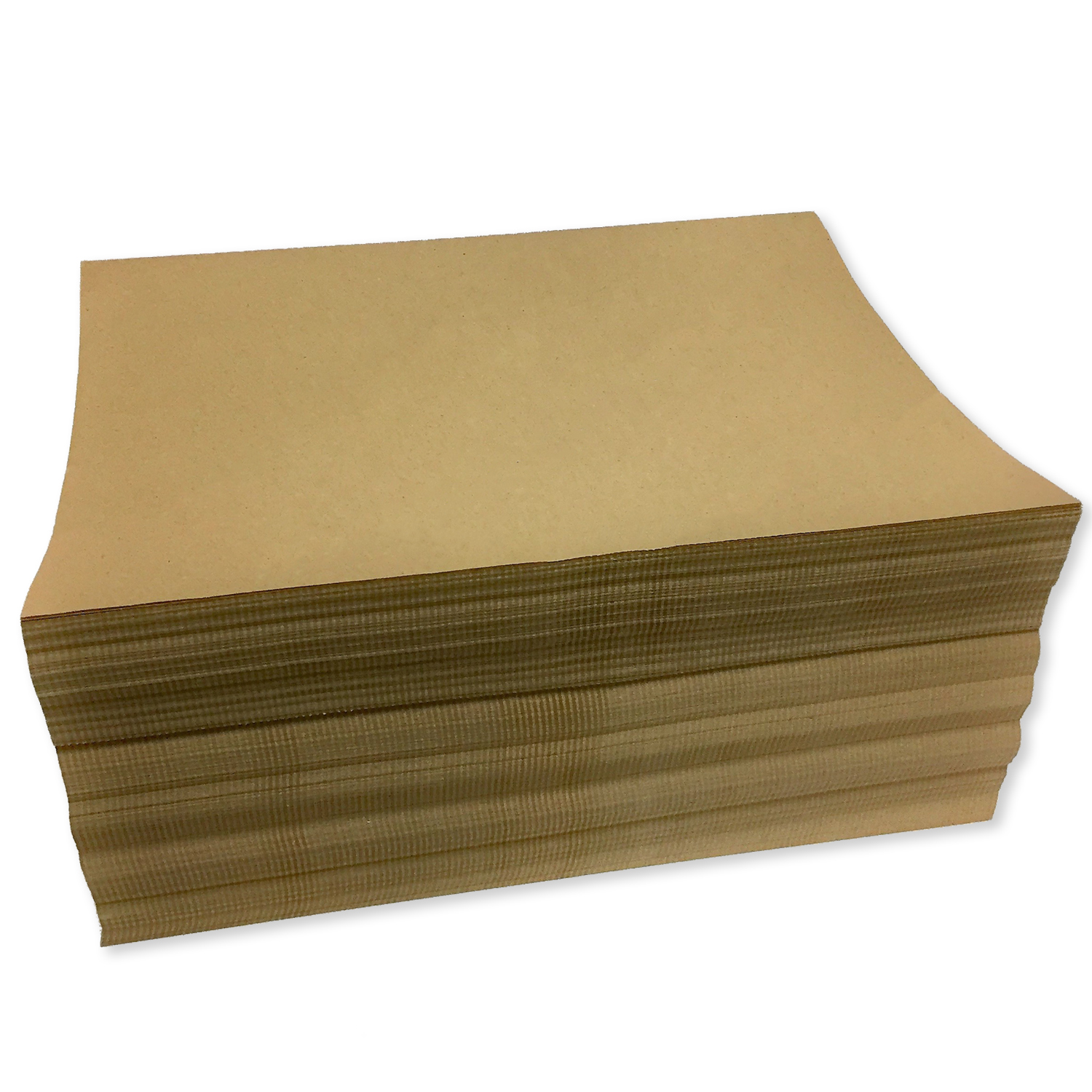 15" x 11" Fanfold 30# Brown Kraft Void Fill Packing Paper (Ream of 1600 ...