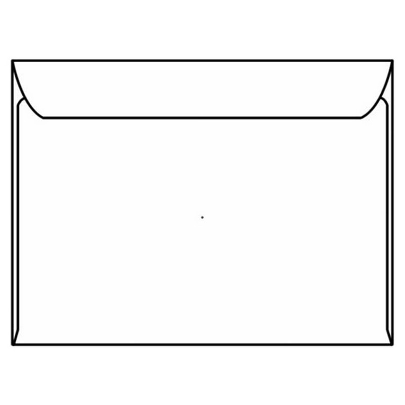 Envelopes & Mailers Contemporary 100/Box White 9 x 6 Open Side Booklet ...